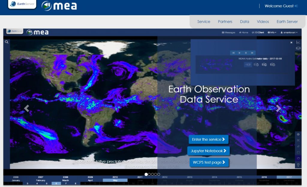 Earth Observation Data Service