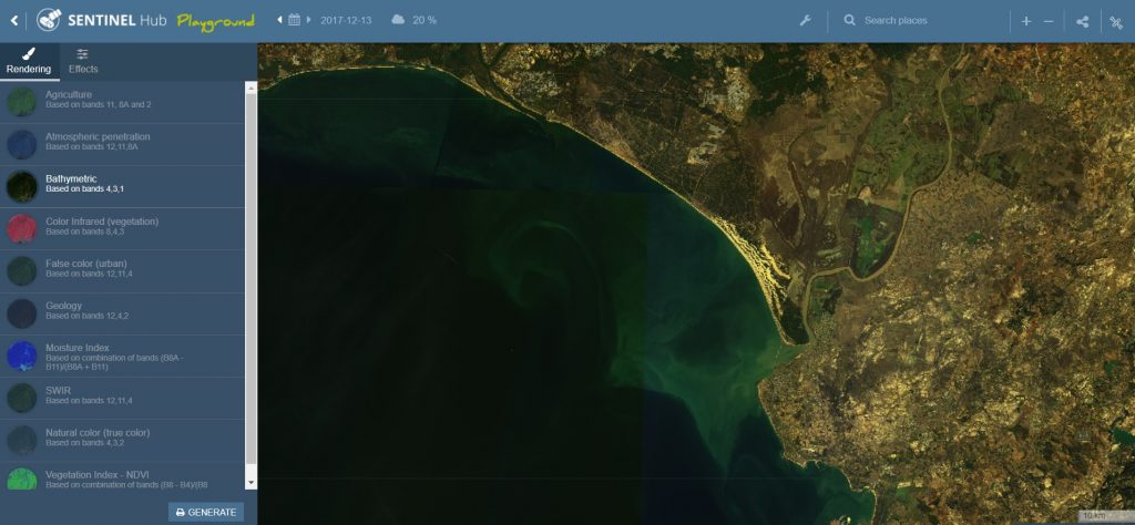 ¿Cómo crear un visor cartográfico con imágenes de Sentinel?