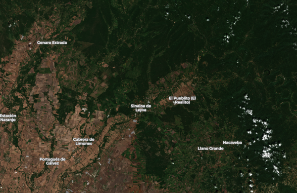 Combinación de bandas en imágenes Sentinel2