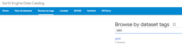 Fuentes de datos con los que puedes trabajar en GEE