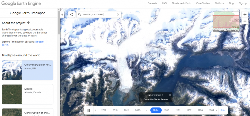 Cómo crear un “Timelapse” en Google Earth Engine (GEE)