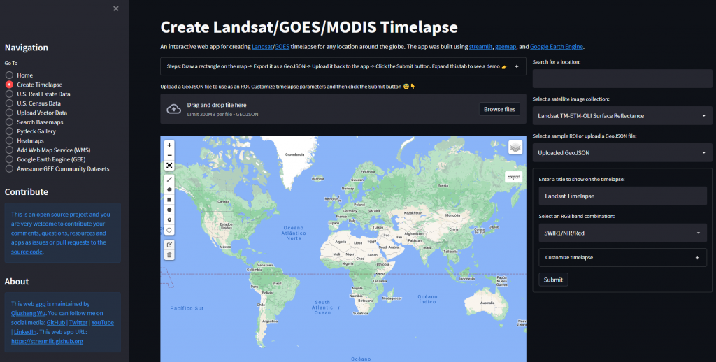 Cómo crear un “Timelapse” en Google Earth Engine (GEE)