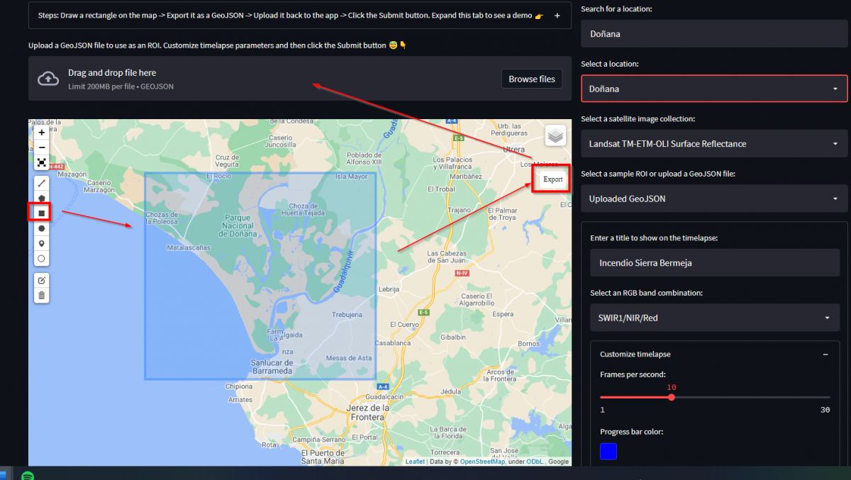 Cómo crear un “Timelapse” en Google Earth Engine (GEE)