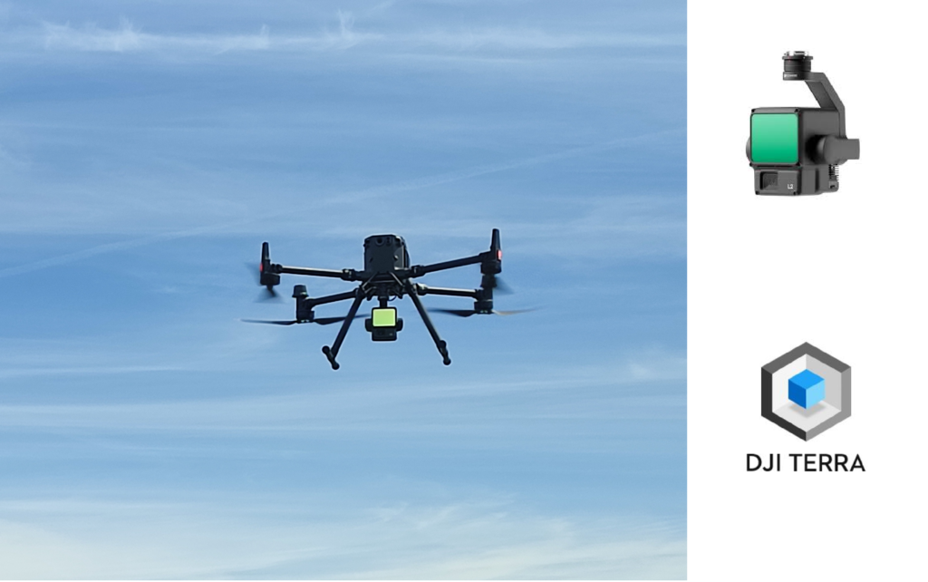 Procesar en DJI Terra la nube de puntos LiDAR